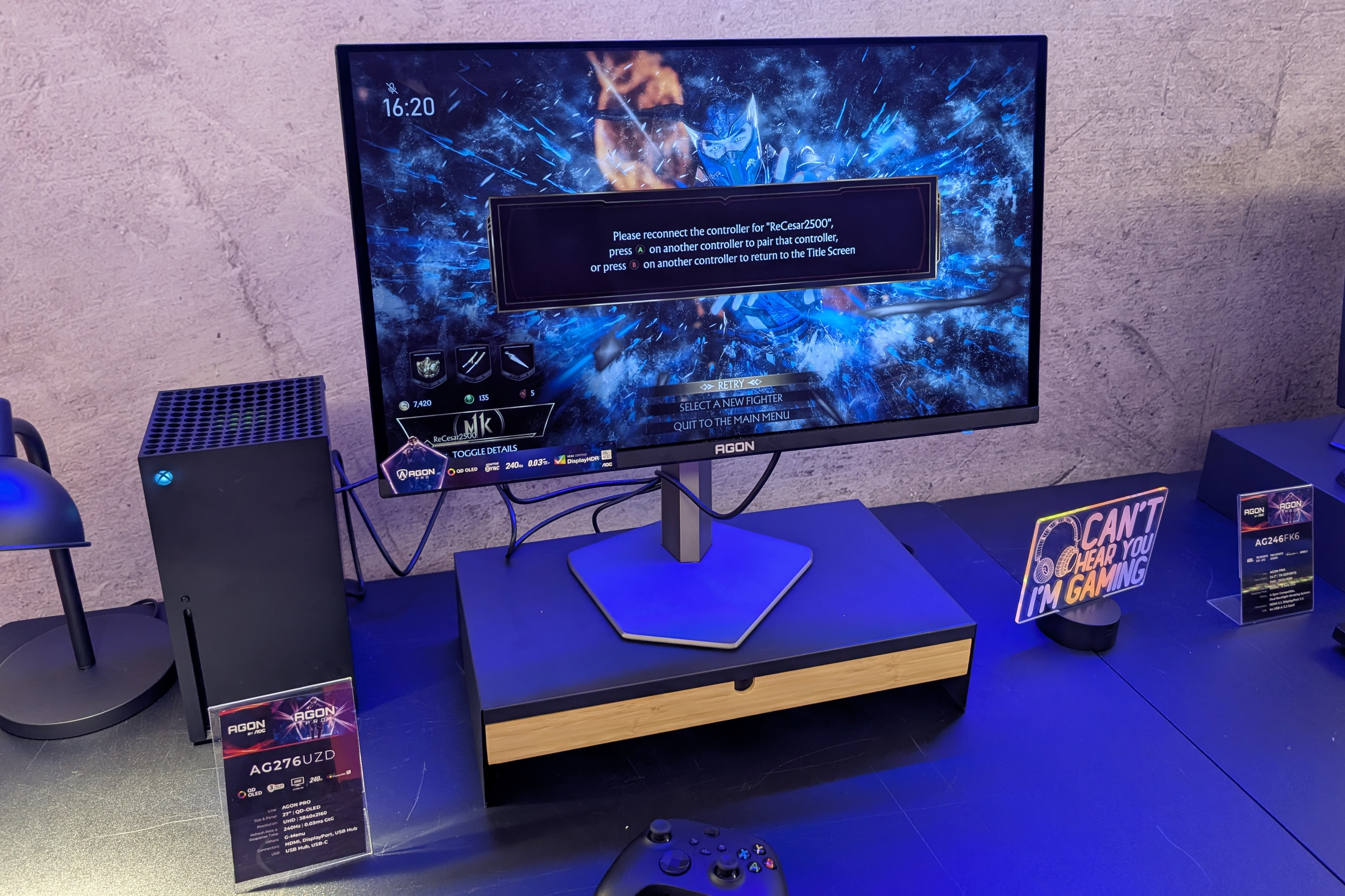 AOC Agon Pro AG276UZD komt met 1,5 meter DP 2.1 kabel | TechFi